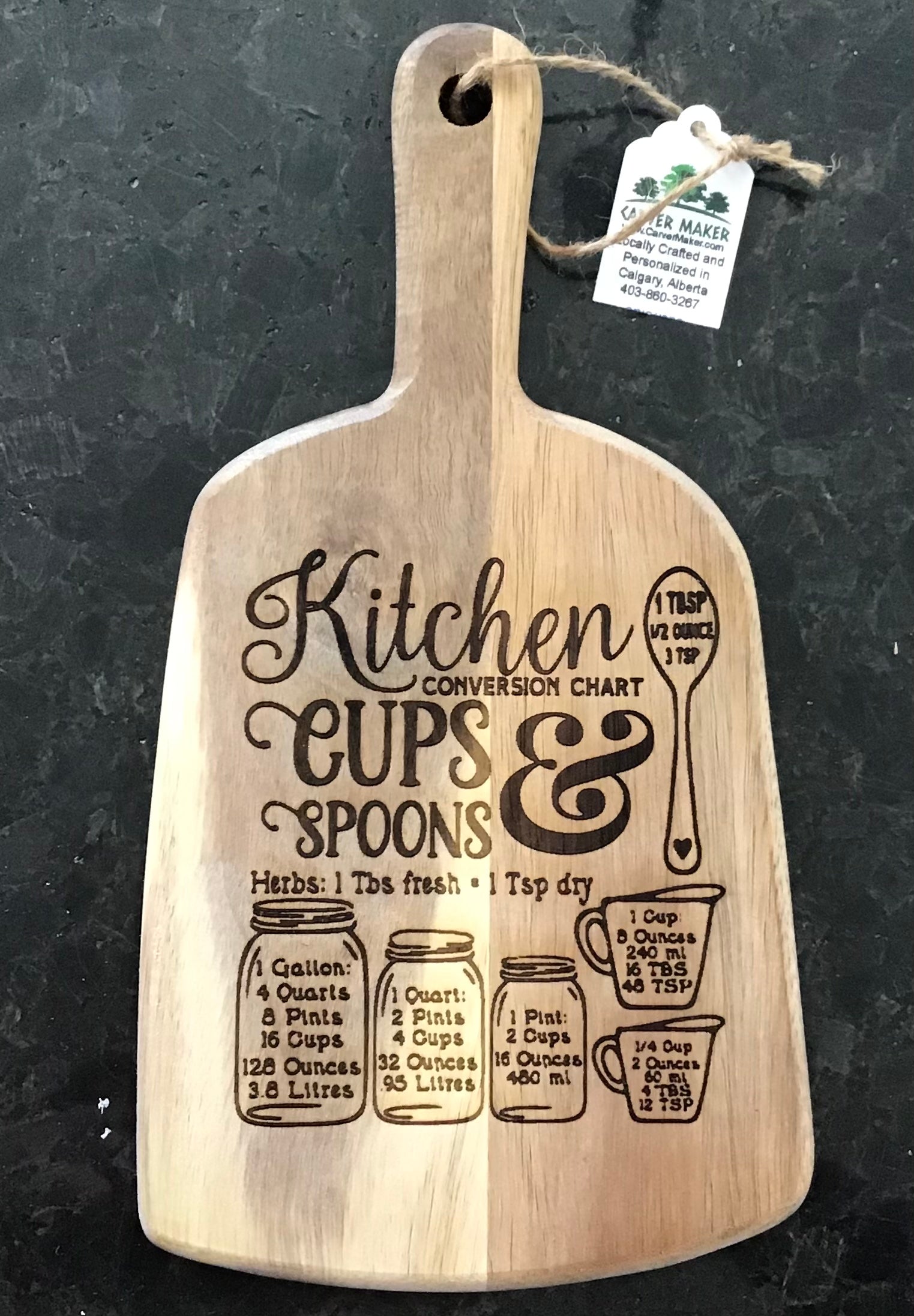 Engraved Kitchen Fun Themed Boards – Carver Maker